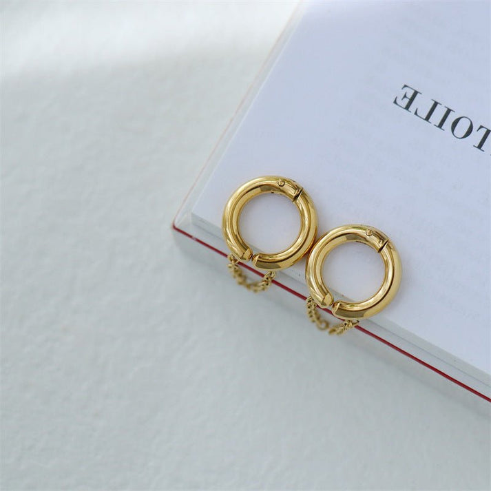 Unhinged | Adjustable Ear Clip with Hinged Opening and Chain ...