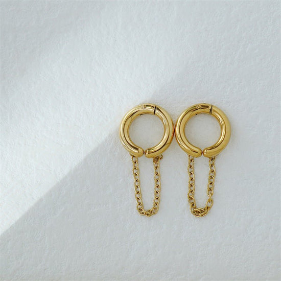 Unhinged | Adjustable Ear Clip with Hinged Opening and Chain ...