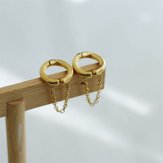 Unhinged | Adjustable Ear Clip with Hinged Opening and Chain ...